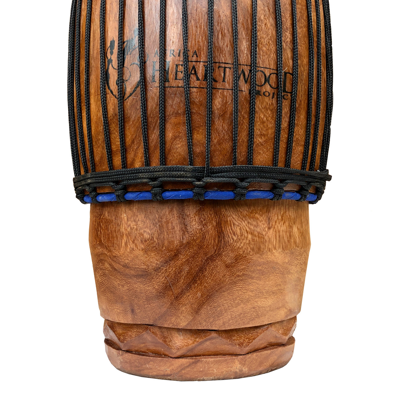 Classic Heartwood Hand-carved Quinto Conga Drum - 10x24 - Djembe Direct