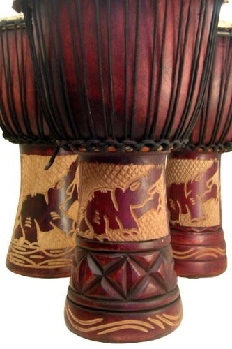 Drum Circle Heartwood Djembe Drum - 11x22 - Djembe Direct