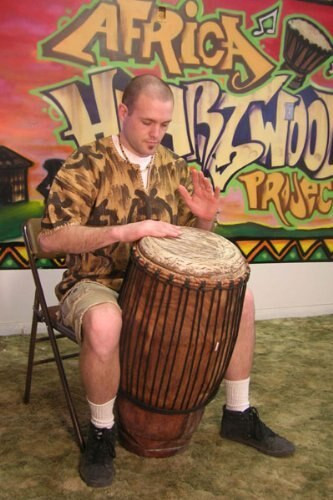 Classic Heartwood Hand-carved Tumbadora Conga Drum - 12x30 - Djembe Direct