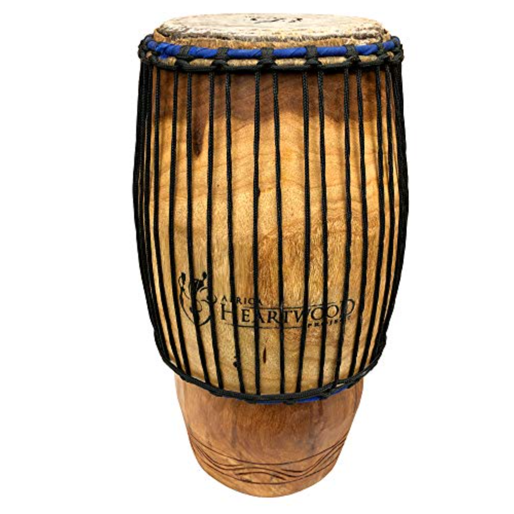 Classic Heartwood Handcarved Super Tumba Conga Drum - 13x30 - Djembe Direct
