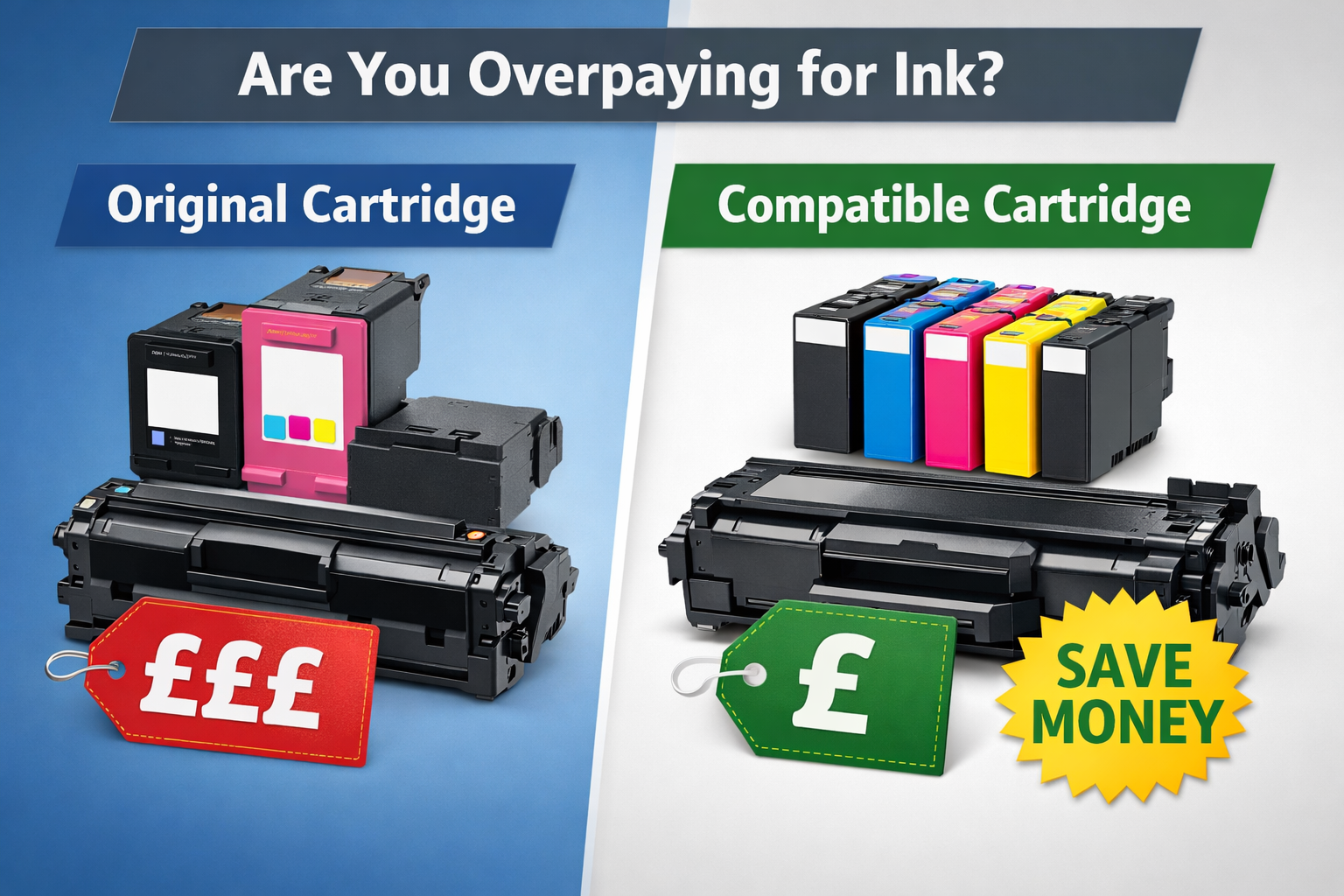 Compatible vs Original Printer Cartridges: Are You Overpaying for Ink ...