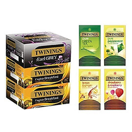 Twinings Customer Favourites Variety Pack, 6 varieties of tea, 230 ...