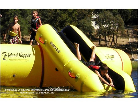 The Island Hopper Bounce N Slide Attachment - Liquid Surf and Sail