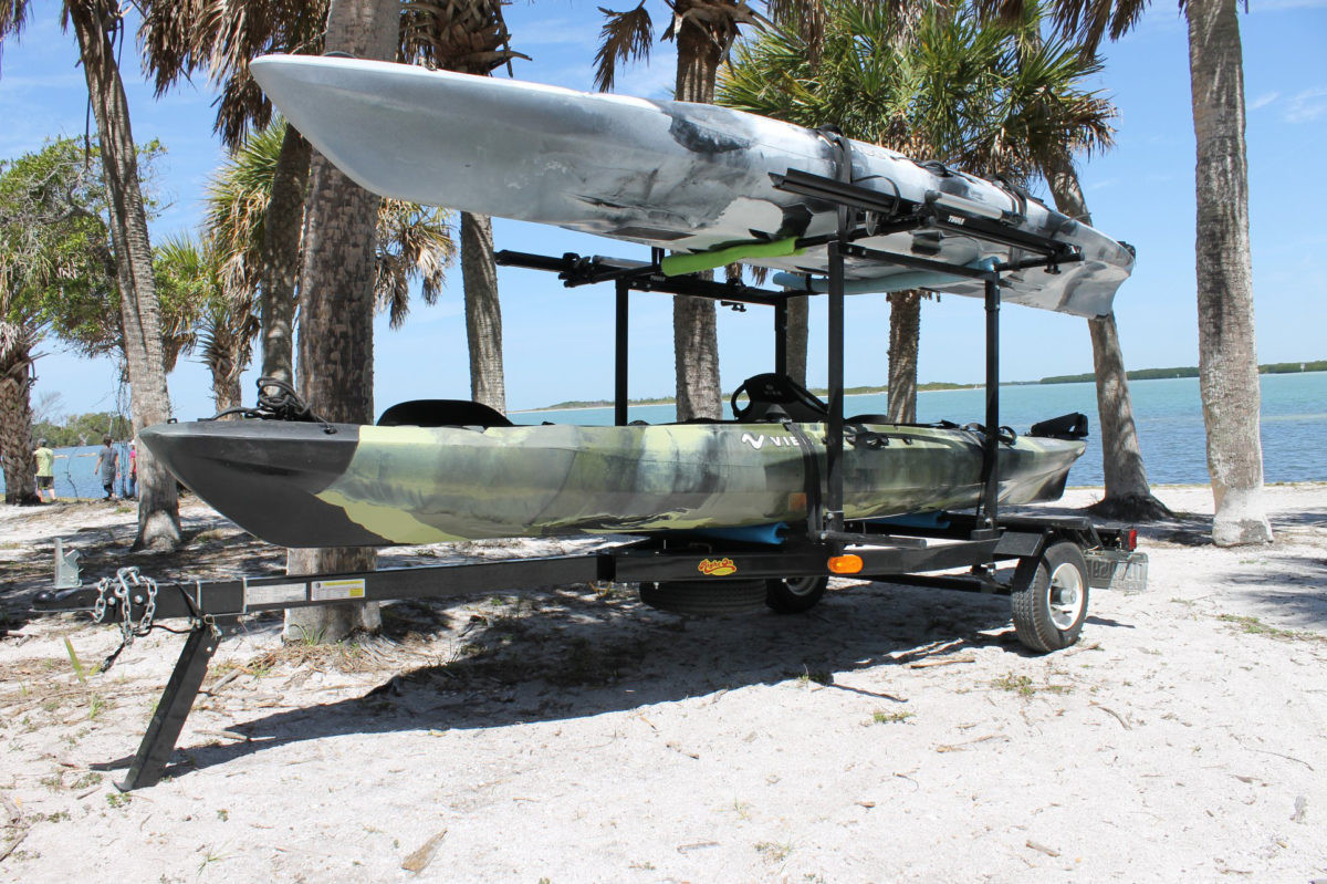 Multi-Sport Box Rack Trailer - Liquid Surf and Sail