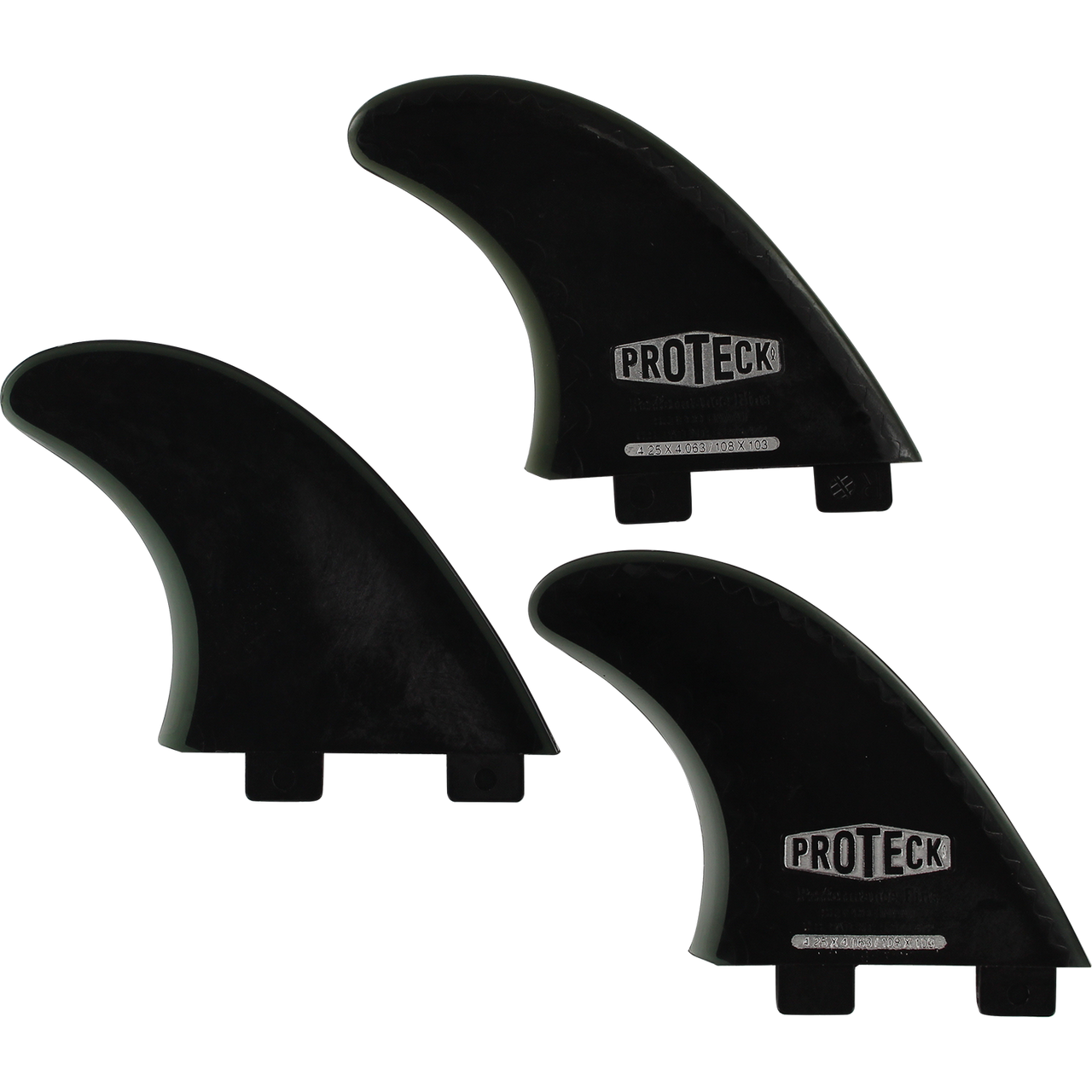 PROTECK PERFORM FCS THRUSTER BLACK