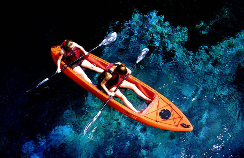 Caribe Clear Bottom Kayak - Liquid Surf and Sail