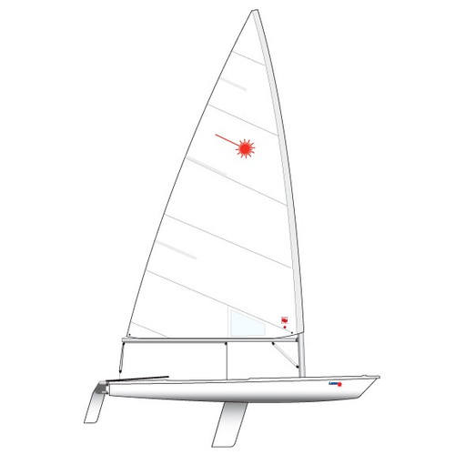 Laser ILCA - Liquid Surf and Sail