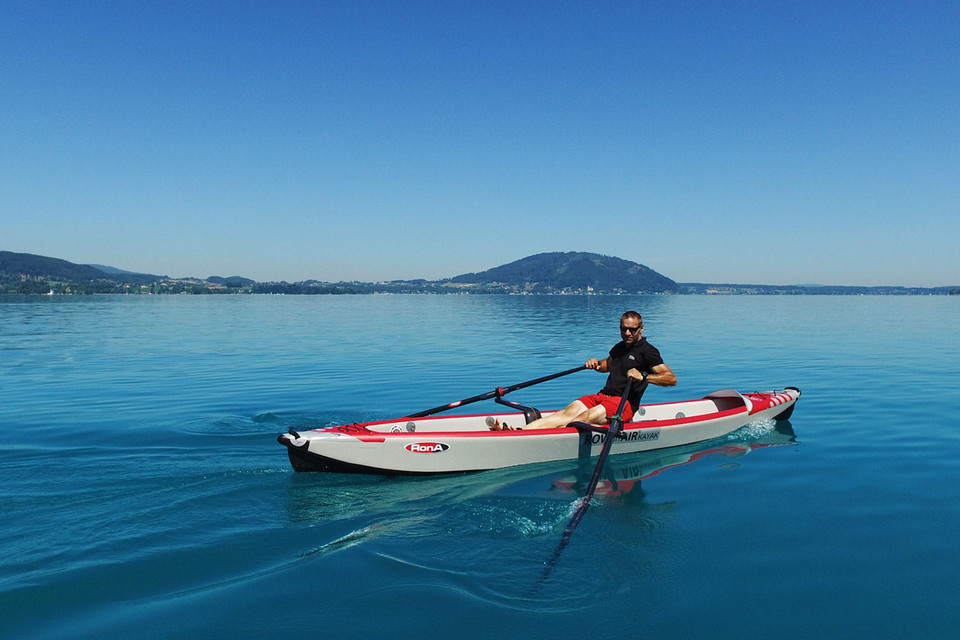 ROWonAIR Dude 16 Inflatable Rowing Board System