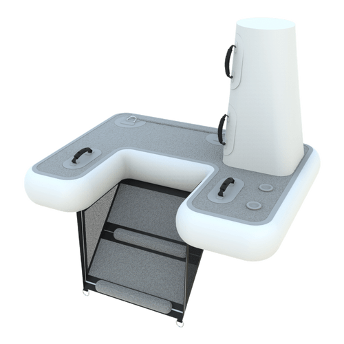 Floating Quick Step with Grab Post