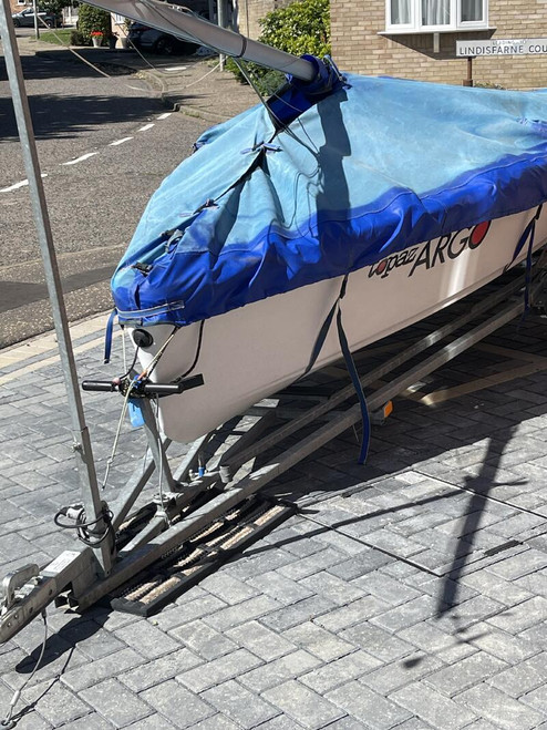 Topaz Argo Deck Cover - Mast up