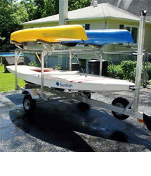 MULTI-BOAT TRAILER SUT-500-2BC - Liquid Surf and Sail