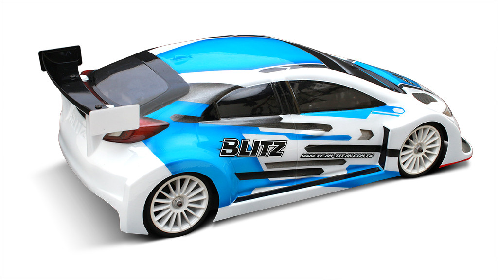 BLITZ MK9 1/10 190MM HATCHBACK BODY-SHELL (0.7MM) - Hobby Square