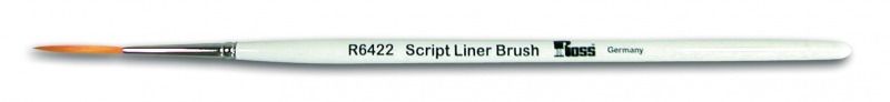 Bob Ross Oil Painting Brush - Script Liner No.2 - R6422 - Artistmaterial