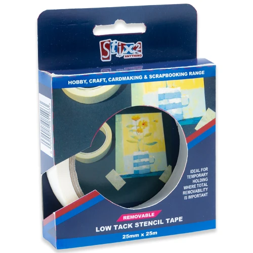 25mm Low Tack Stencil Tape - 25m (1)