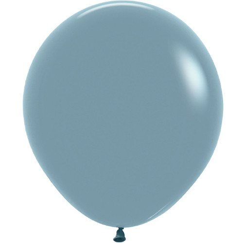 18" Pastel Dusk Blue Sempertex Latex Balloons (25)