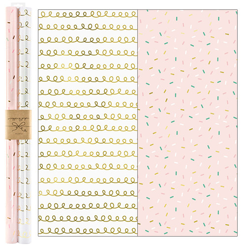Sprinkles & Swirls Wrapping Paper - 70cm x 2m (2)