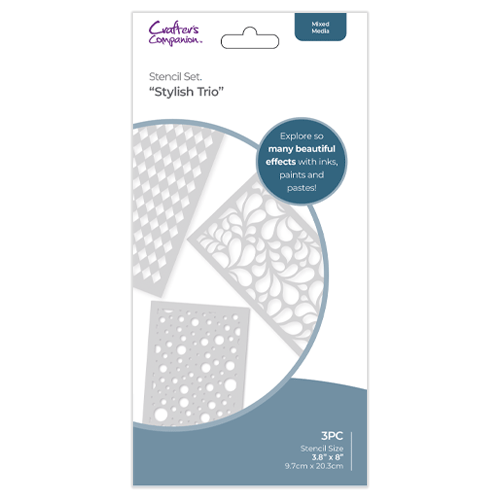 Stylish Trio Stencil Set (3)