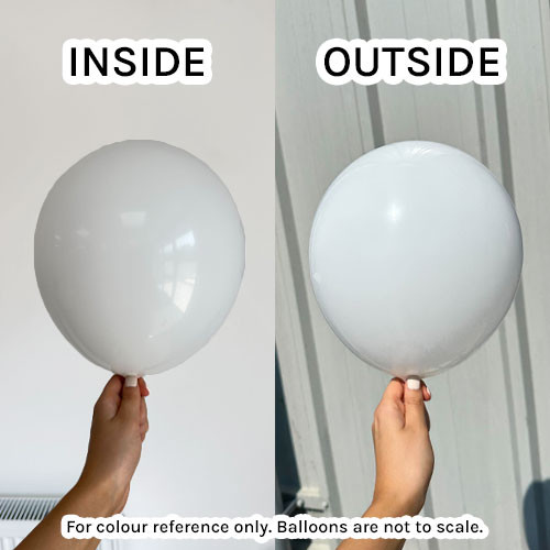 260 White Prima Entertainer Balloons (50)