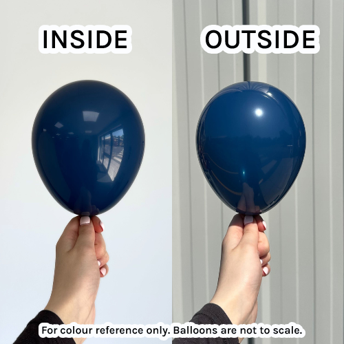 18" Navy Blue Prima Latex Balloons (25)