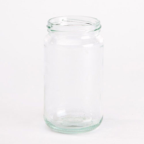 Clear Glass Jam Jars - 14cm (2)