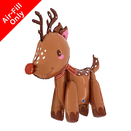 26 inch Reindeer Standup Foil Balloon (1)