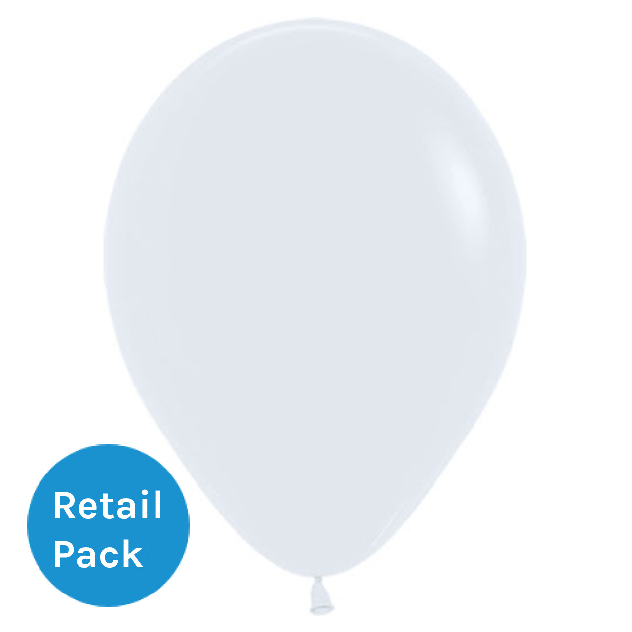 12" Fashion White Sempertex Latex Balloons (12)