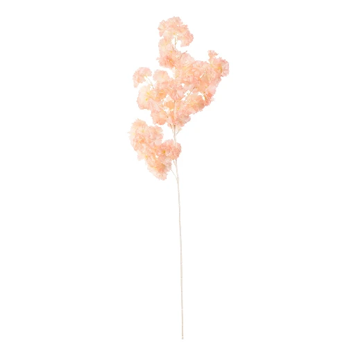 98cm Light Pink Blossom Spray with White Stem (1)