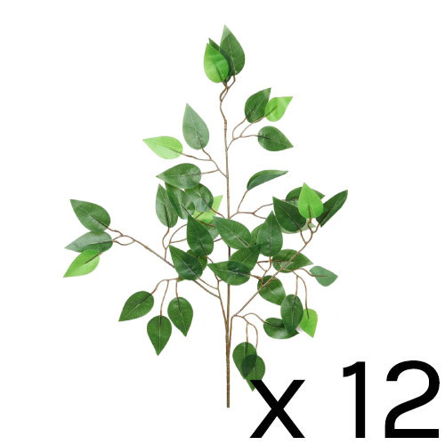 60cm Green Ficus Spray (12)