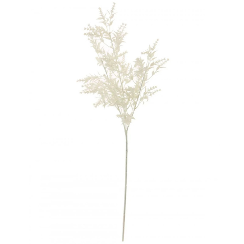 69cm White Harvest Leaves Spray (1)