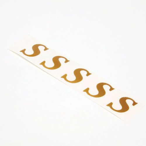 Gold Vinyl Letter Pack - S (20)