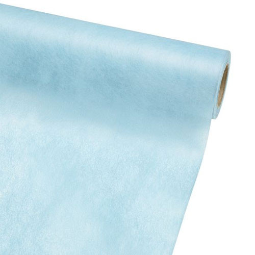 Non Woven Pale Blue Fabric Web Wrap - 60cm x 25m (1)