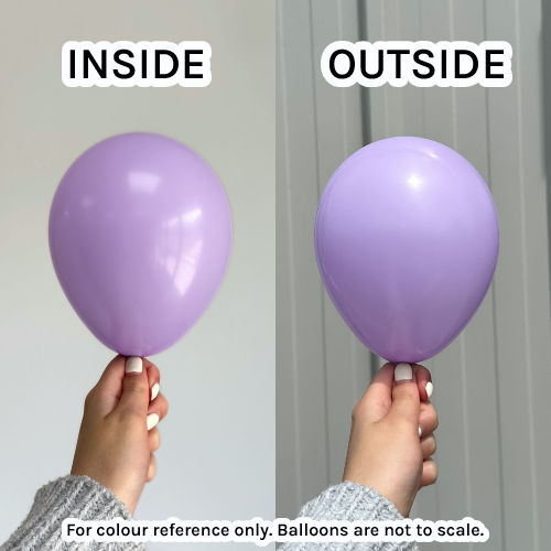 5" Blueberry Macaron Anagram Latex Balloons (100)