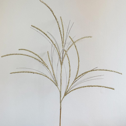 80cm Gold Glitter Firework Stem (1)
