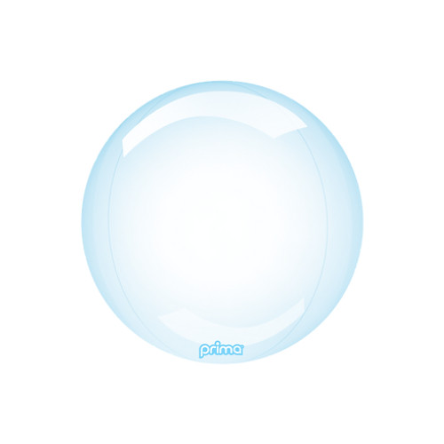 10" Prima Blue Glass Sphere Balloon (1)