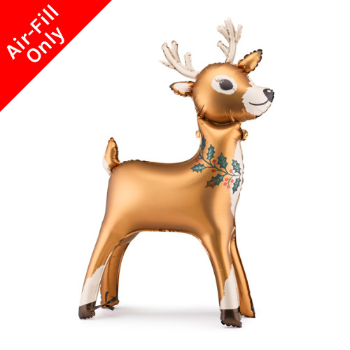 42 inch Standing Reindeer Foil Balloon (1)