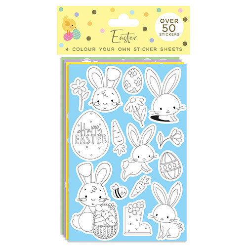 Colour Your Own Easter Sticker Set (1)