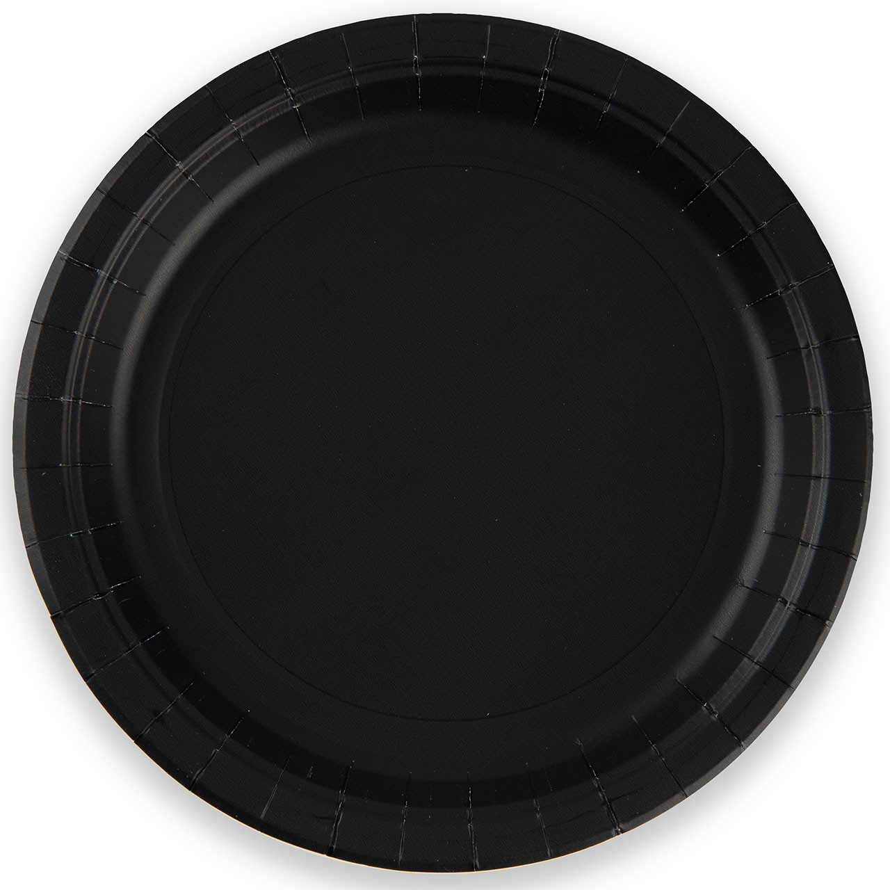 Black Paper Plates (8)