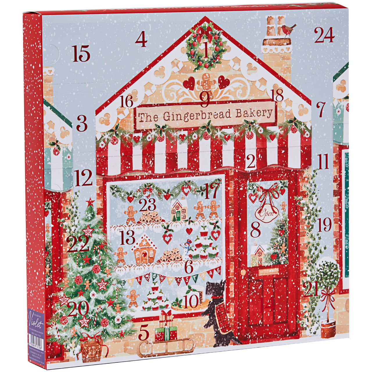 Gingerbread Bakery Fill Your Own Advent Calendar (1)