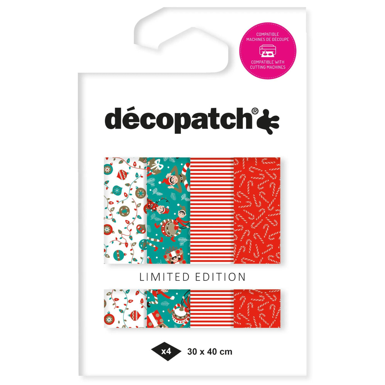 Decopatch Sheets Assortment - Multicolour Elf (4)