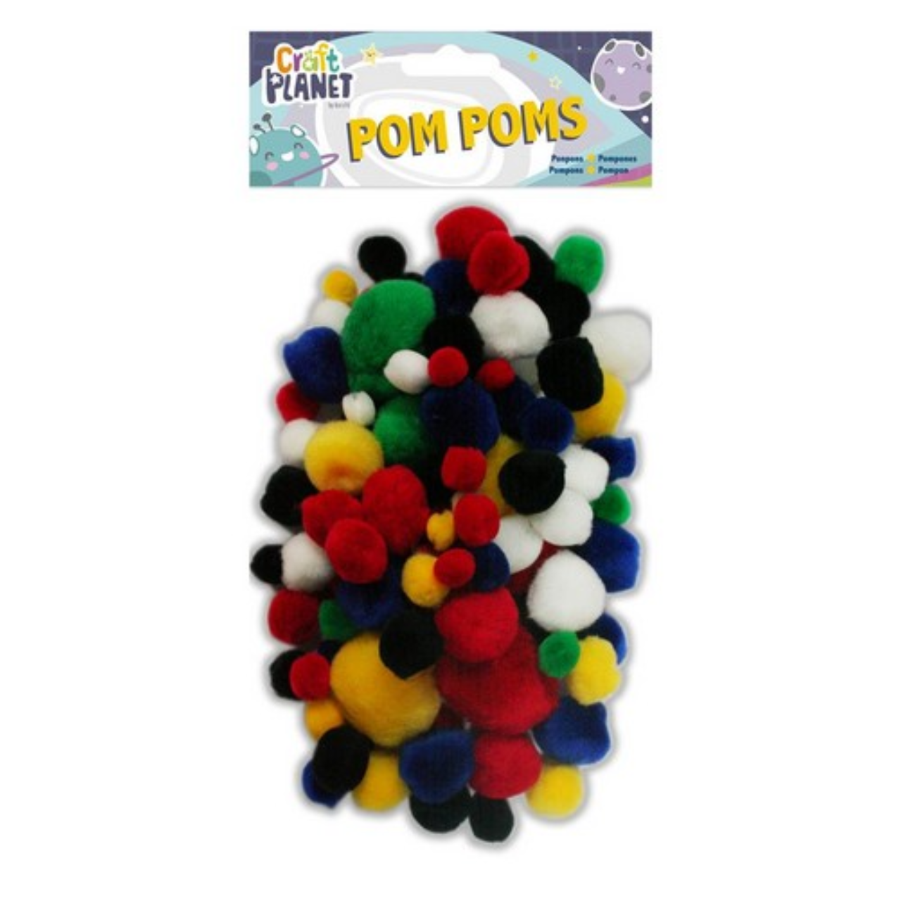 Craft Planet Pom Poms (100)