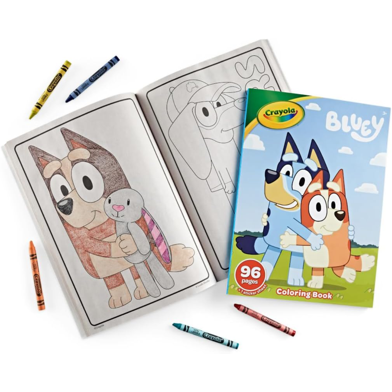 Crayola Bluey Colouring Book (1)