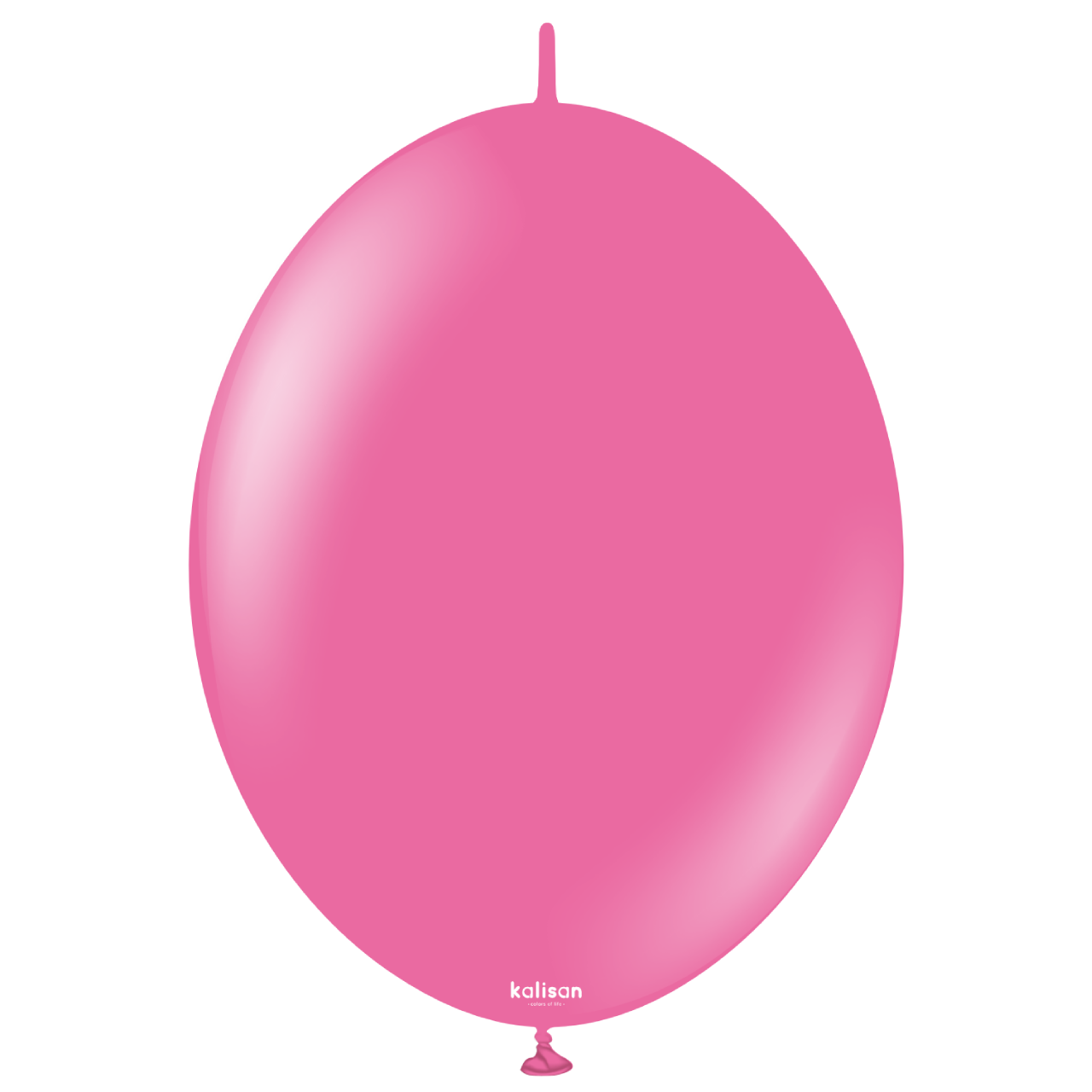 12" Standard Fuchsia Kalisan K-Link Latex Balloons (50)
