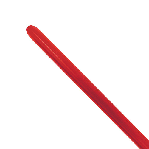 260 Reflex Crystal Red Sempertex Nozzle Up Entertainer Balloons (50)