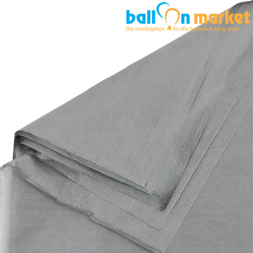Grey Tissue Paper - 50cm x 75cm (240 Sheets)