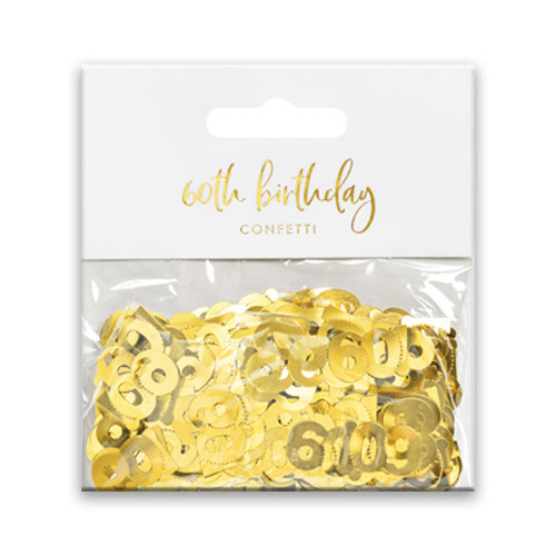 Gold 60 Metallic Confetti (15g)