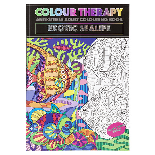 Exotic Sealife Colouring Book (1)