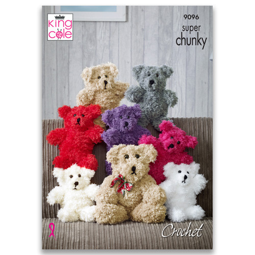 King Cole Joseph the Bear Crochet Pattern (1)