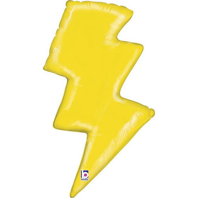31 inch Lightning Bolt Foil Balloon (1)