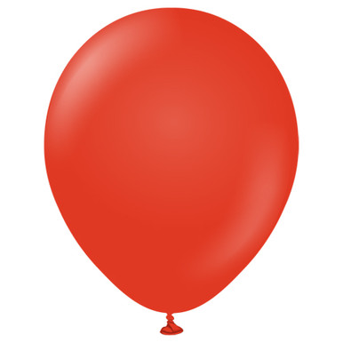 12" Standard Red Kalisan Latex Balloons (100)