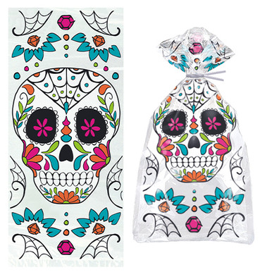Day of the Dead Skull Cello Bags (20)